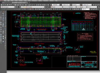 View of CAD Drawing | Delta Precast